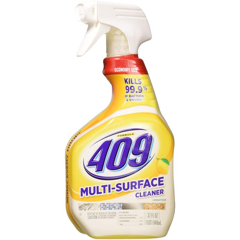 Formula 409 All Purpose Cleaner Spray, Lemon 32 oz (1 Pack of 2 Bottles ...