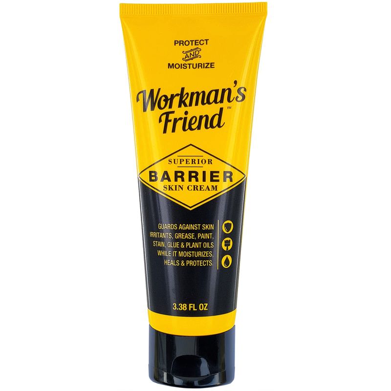 WORKMAN'S FRIEND Barrier Skin Cream - Moisturizes, Heals & Restores Dry ...