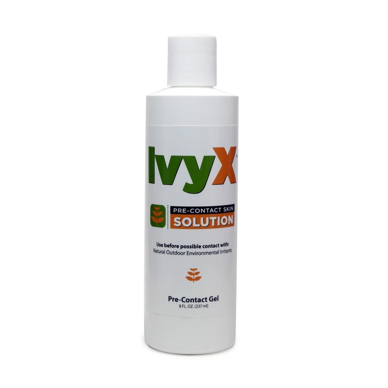 Ivy X Pre-Contact Poison Ivy Protection Gel (8 oz. Bottle) - Blocks ...