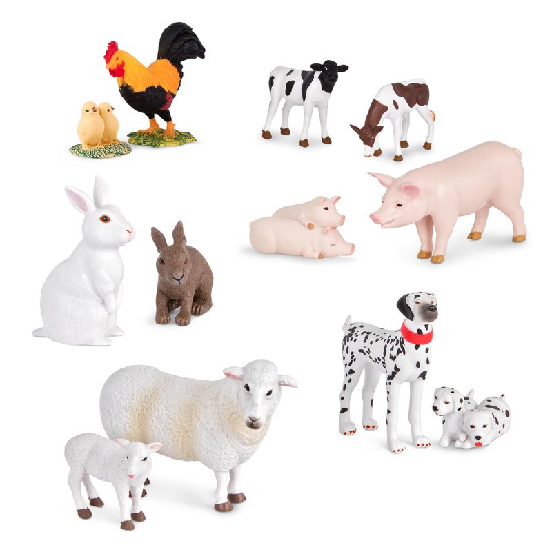 Terra by Battat – Farm Animal Set (Pairs) – Pairs of Collectable ...