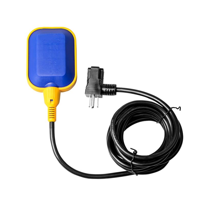 GUETNEU Universal Tethered Float Switch for Sump Pumps - 15A, 110~250V ...