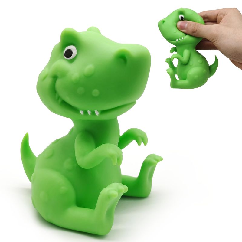 ZTATU T- Rex Dino Toys Stress Balls for Kids (1PCS) Dinosaur Squishy ...
