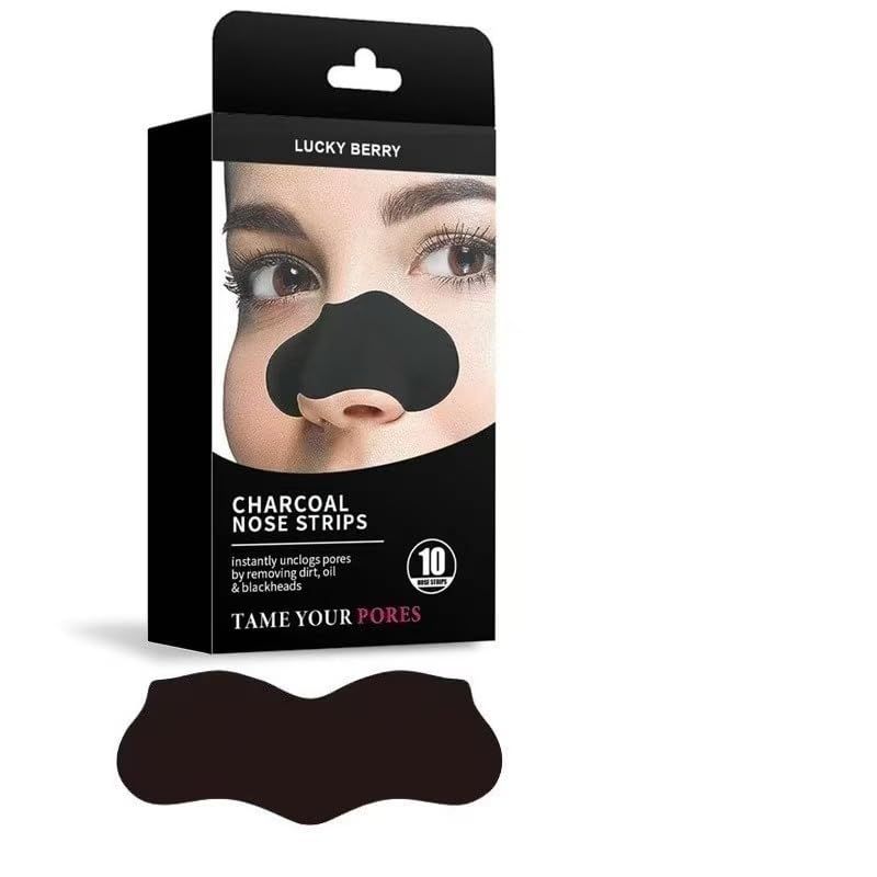 Blackhead Removal Nose Patch (10 Pieces), Deeply Cleanses Pores, Acne ...