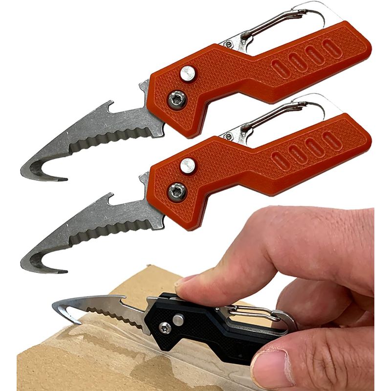 E-FINDS Cardboard Cutter, Cardboard Opener, Key Holder, Hook Type ...