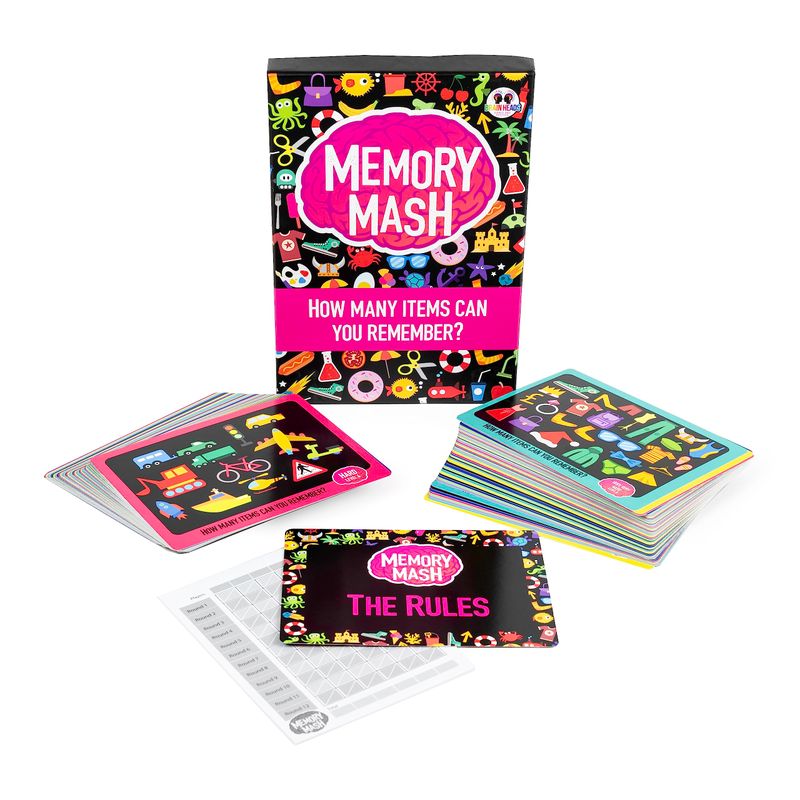 Funtime Gifts Memory Mash Card Game Memory Game Children's Card Game ...