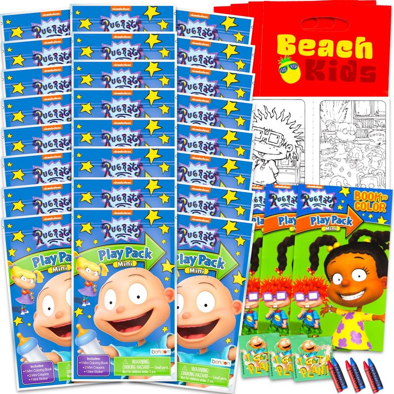 Nickelodeon Rugrats Mini Party Favors Set for Kids - Bundle with 24 ...