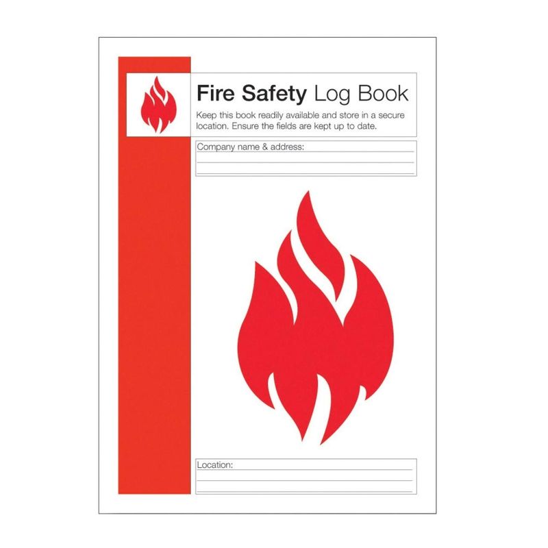Fire Safety Log Book A4 - Online Marketplace - EveryMarket