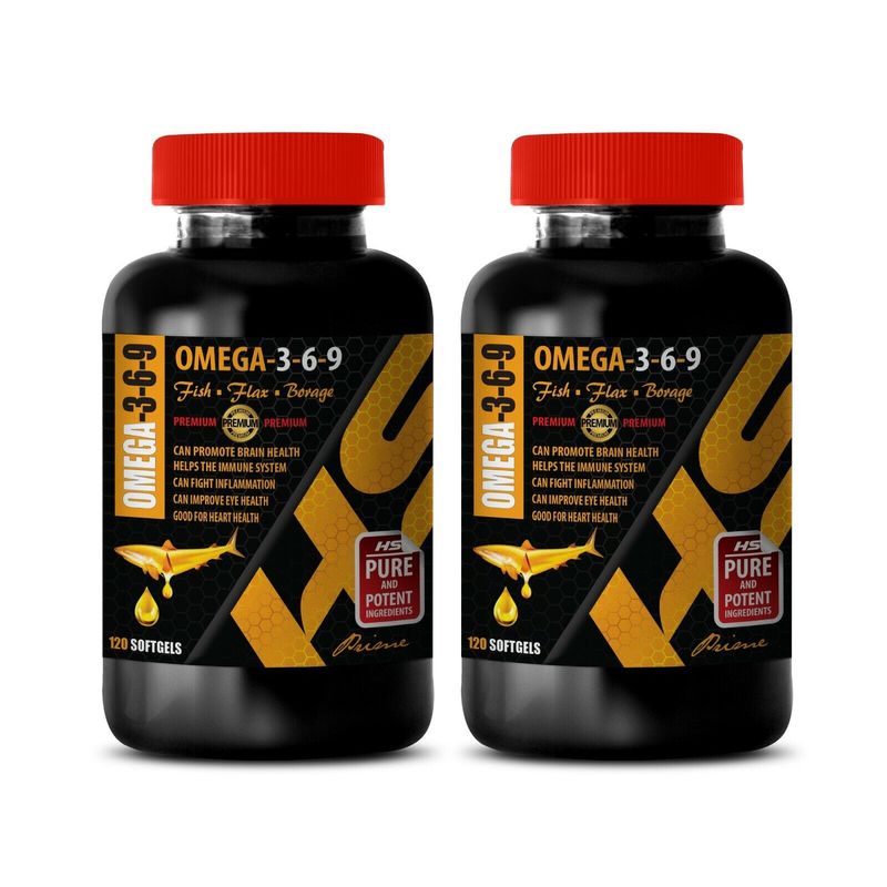 super antioxidant supplement - OMEGA 3-6-9 - improve mood pills 2BOTTLE - Online Marketplace ...