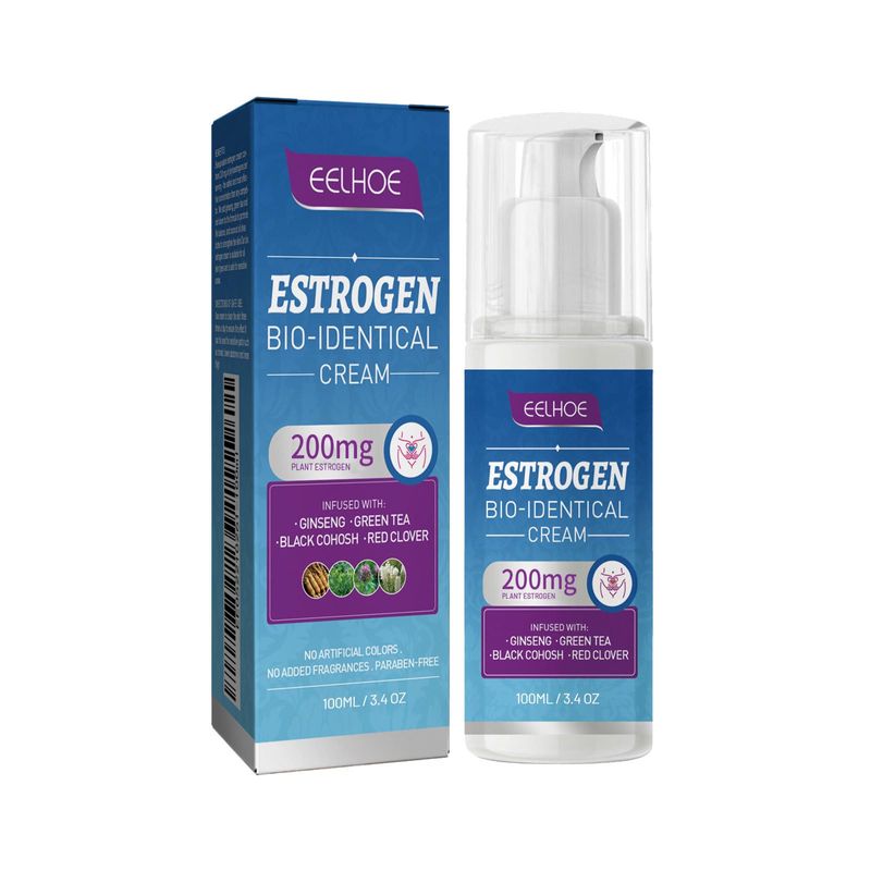 Estrogen Cream for Hormone Balance, Natural Bioidentical Estrogen Cream ...