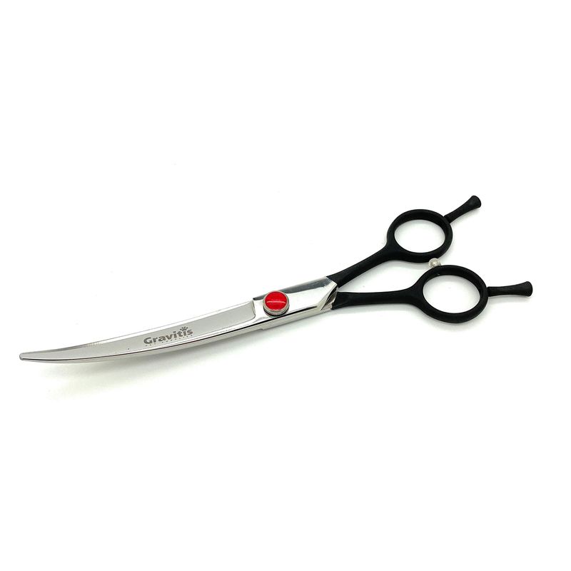 Gravitis Pet Supplies Professional Curved Dog Grooming Scissors – 7.5 ...