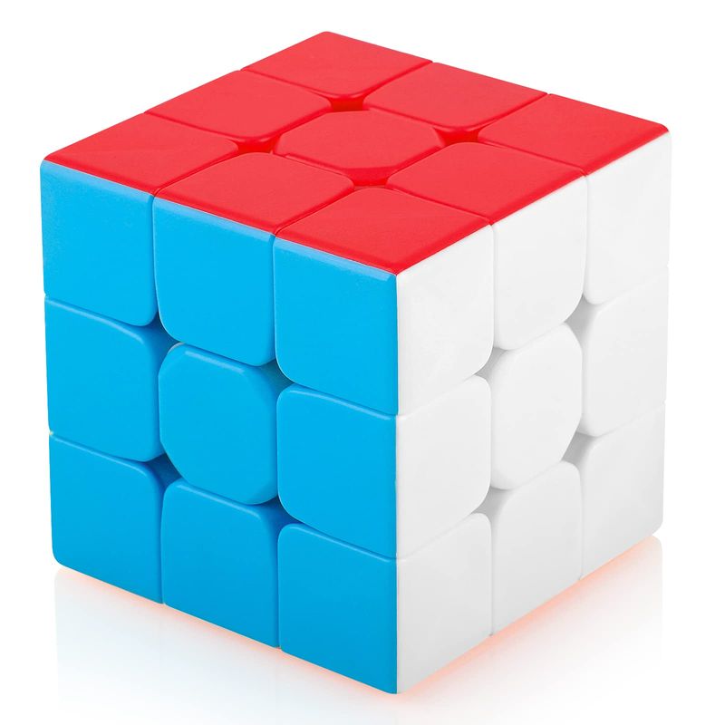 Maomaoyu Speed Magic Cube Stickerless 3x3 3x3x3 Smooth Magic Cube 3D Twist Brain Teasers ...