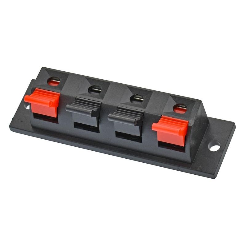 Ohm Electric Push Terminal 4 Pin Type Speaker Terminal Push Type 2 ...