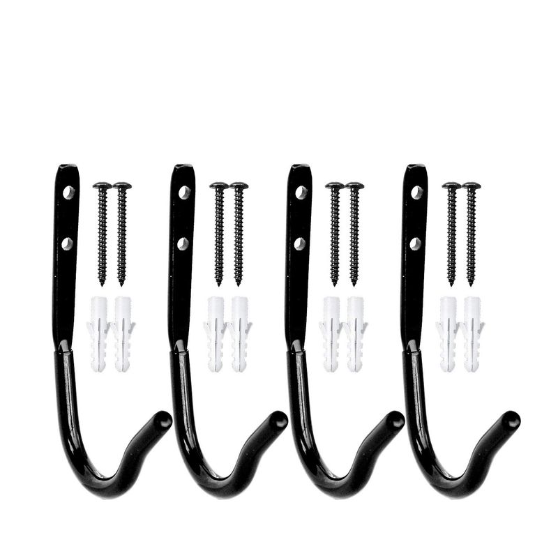 Horizontal Gun Racks Wall Mount Rifle Hanger Shotgun Hook Airsoft ...