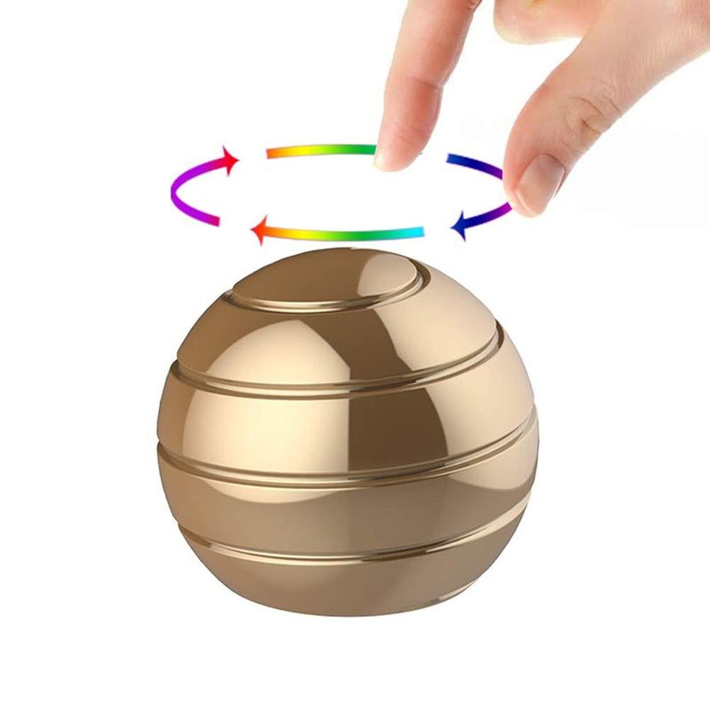 PUTOWUT Kinetic Desk Toys Kinetic Optical Illusion Balls Toy Medium ...