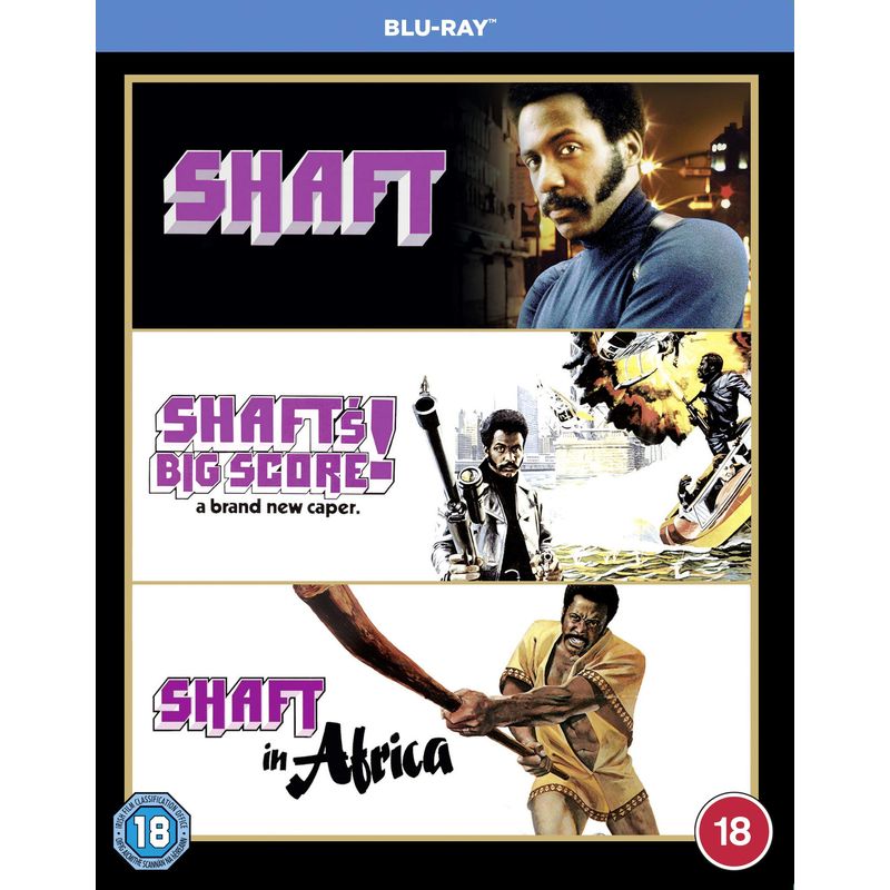Shaft 1-3: Shaft/Shaft's Big Score!/Shaft in Africa [Blu-ray] [1973 ...