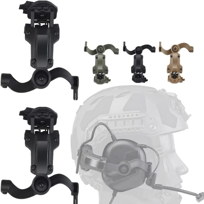 Zhongren Fast Helmet ARC Rail Adapter Tactical Pickup Headset ...