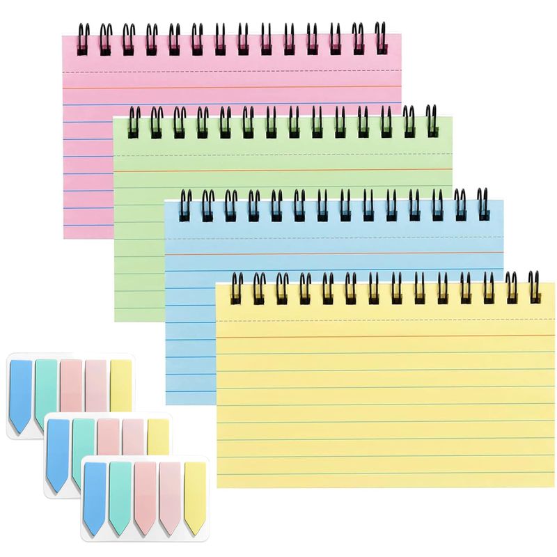 Flash Cards Revision Cards - Index Cards 3X5 Inches 200Pcs Flashcards 4 ...