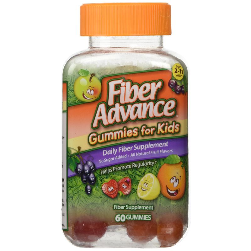 Fiber Advance Gummies For Kids Daily Fiber Supplement, 60 count ...