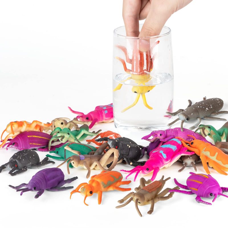 Niskaqsn 12 Pack Color Changing Insect Toys,Change Color Bug Toys ...