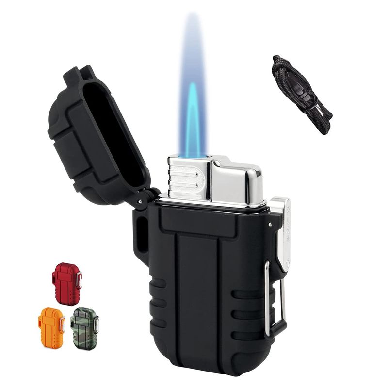 BTXYM Torch Lighter, Refillable Mini Butane Lighter with Safety Lock ...