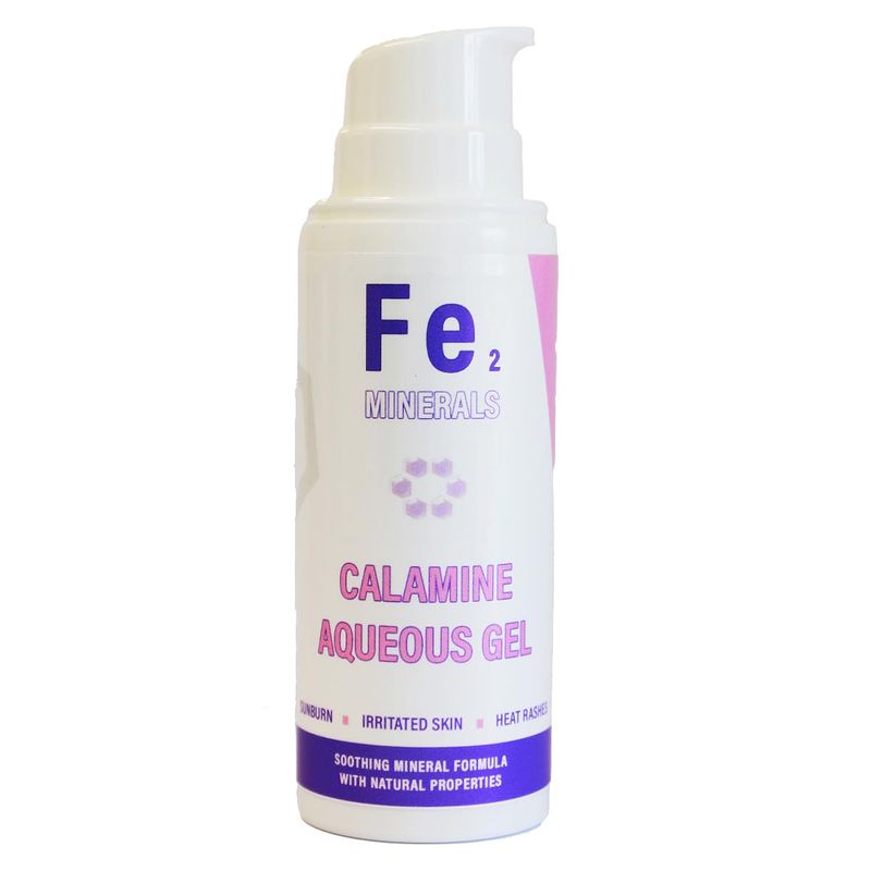 Calamine Gel with Zinc Oxide and Rosewater 50ml | Sunburn gel, Itchy ...