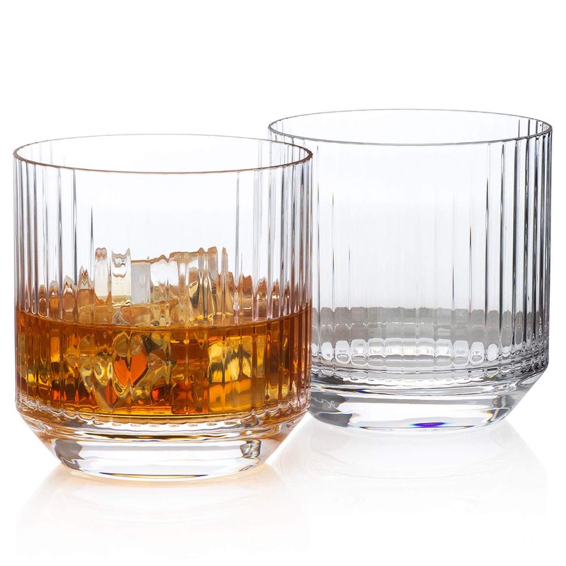 HISTORY COMPANY Longchamps 1950s Mid-Century Rocks Glass – 2-Piece Set ...