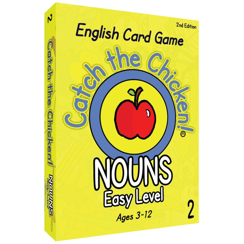 NOUNS Easy Level Catch The Chicken English Card Game English Card Game ...