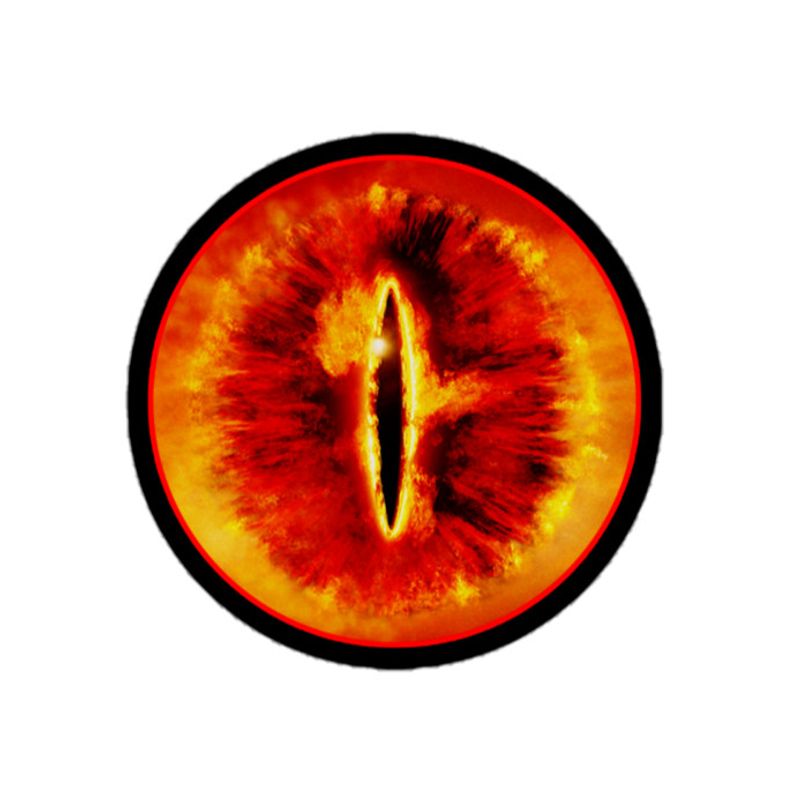 3 Inch Eye of Sauron Sticker Decal - Online Marketplace - EveryMarket