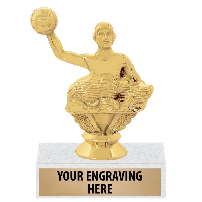 4.5" Custom Water Polo Trophies - Water Polo Sports Trophy Award Prime ...