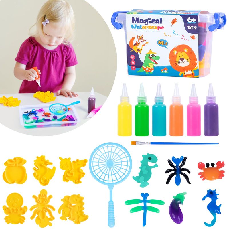 DIY Magic Water Gel Bead Sensory Toy Magic Water Elf Kit Ltteaoy ...