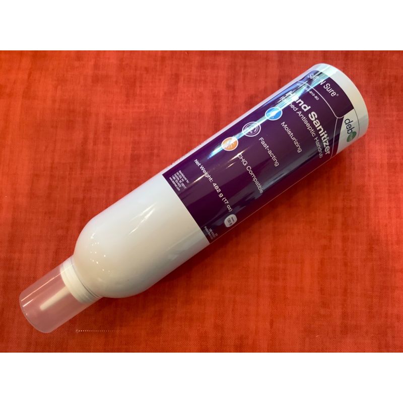 DebMed USA Hand Sanitizer, SOFT N’SURE Foamed Antiseptic Hand-rub ...