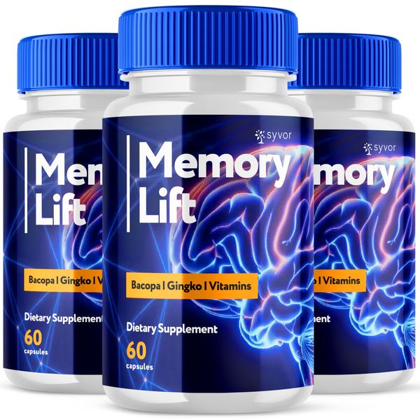 Memory Lift Brain Maximum Support Supplement Pills Advanced Formula 180 ...