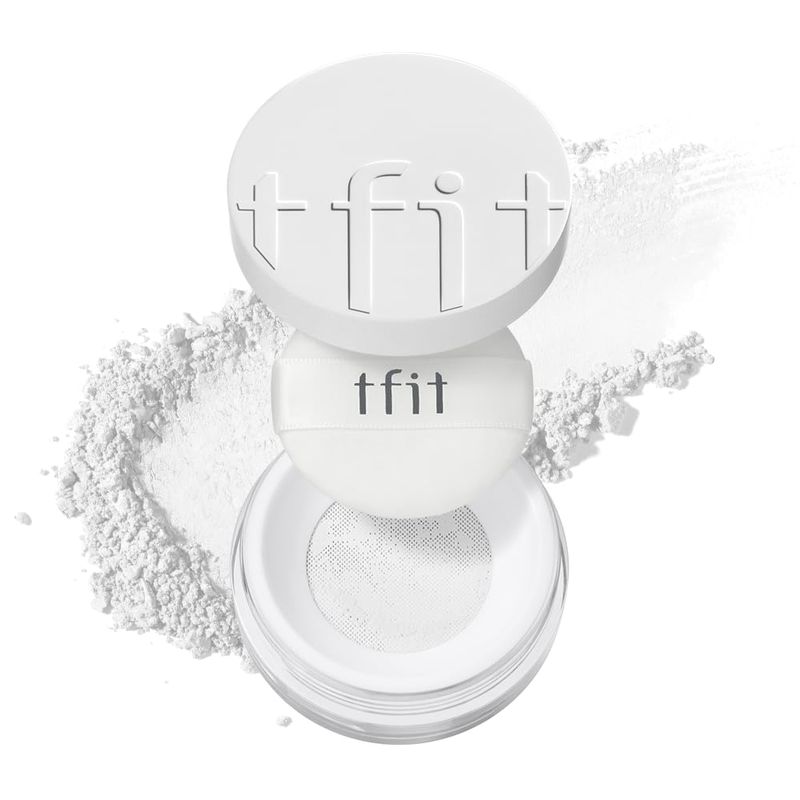TFIT Translucent Set Finishing Powder - Sebum Control Face Loose Powder ...