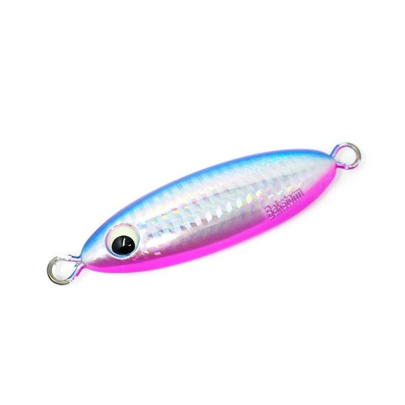 Fat Throw Skip Jig, A Type, Metal Jig, 3.5 oz (100 g), Blue Pink Lure ...