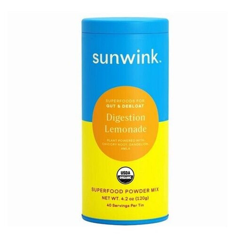 Superfood Powder Digestion Lemonade 4.2 Oz By Sunwink - EveryMarket