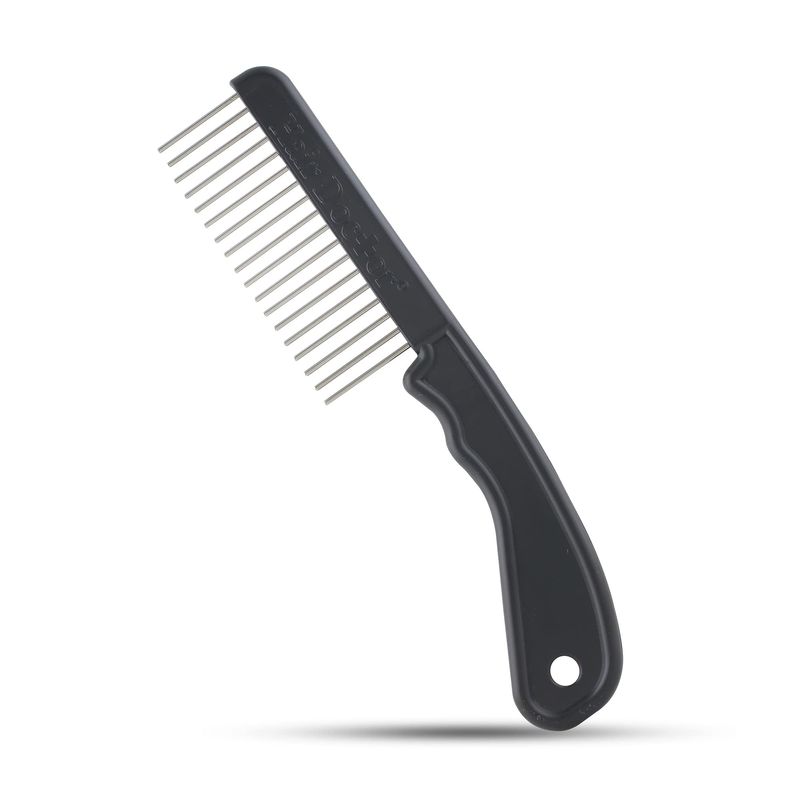 The Hair Doctor Extra Long Tooth Hair Comb 1 1/4 Inch with silky smooth ...