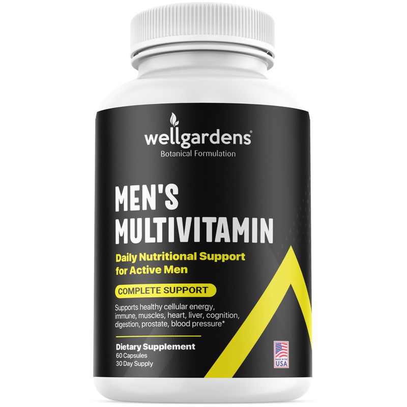 100% Pure Multivitamin for Men - Daily Mens Multivitamins ...