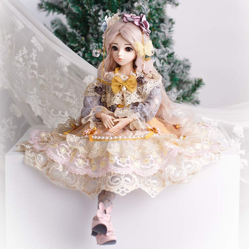 UCanaan BJD Doll, 1/3 SD Dolls 24 Inch 18 Ball Jointed Doll DIY Toys ...