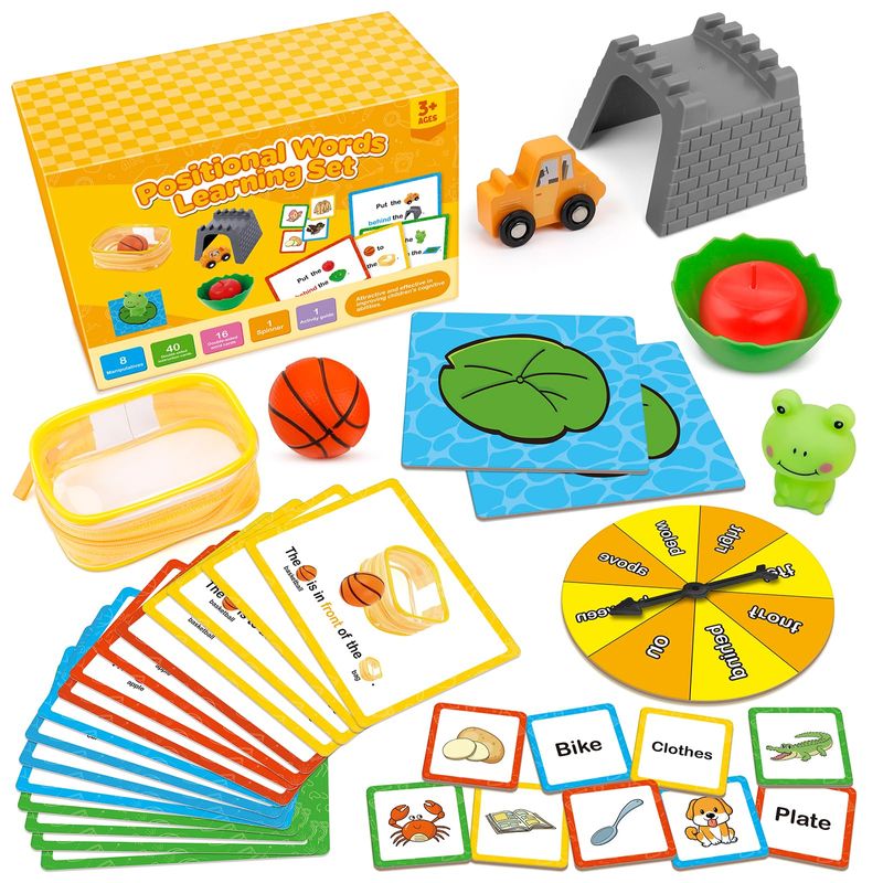 Broytain Positional Word Learning Set|Manipulatives Match Games ...
