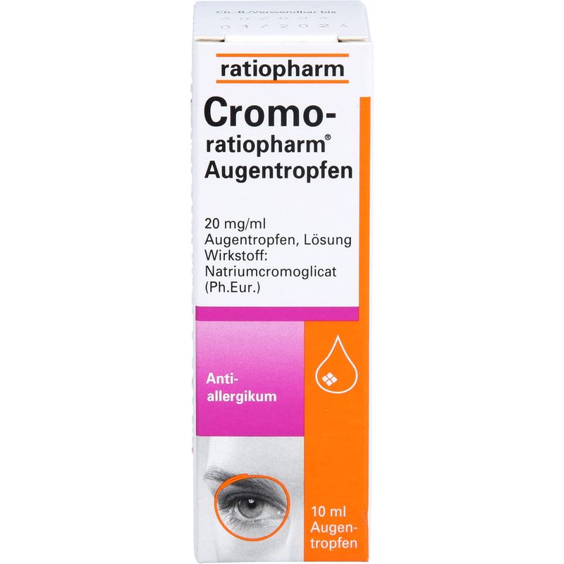 Cromo Ratiopharm Eye Drop NL - Online Marketplace - EveryMarket