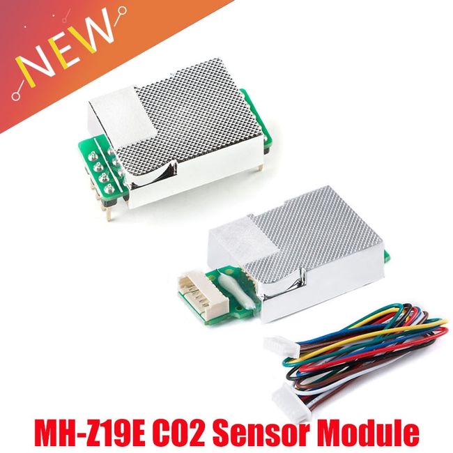 MH-Z19E Infrared CO2 Sensor Module Monitor 400-10000ppm, 48% OFF