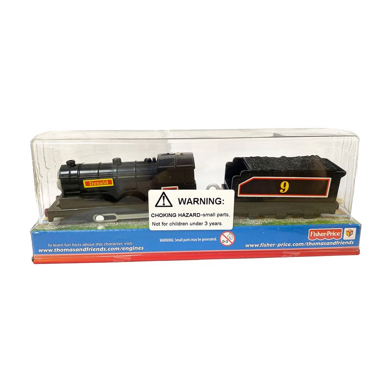 Motorized Donald Train Engine Toy Set, Battery-Powered Train’s Friend ...