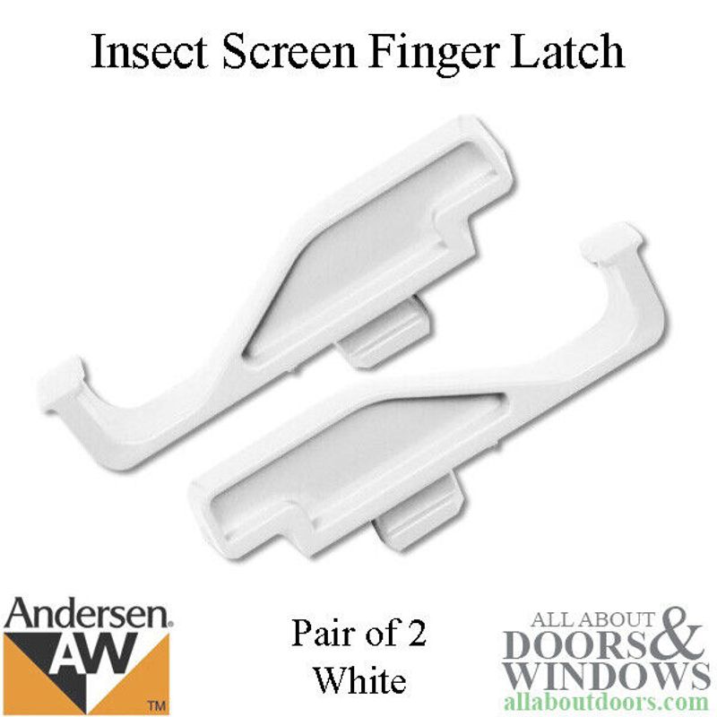 Andersen Finger Latch For 200 Series Tilt Wash Insect Screen Finger ...