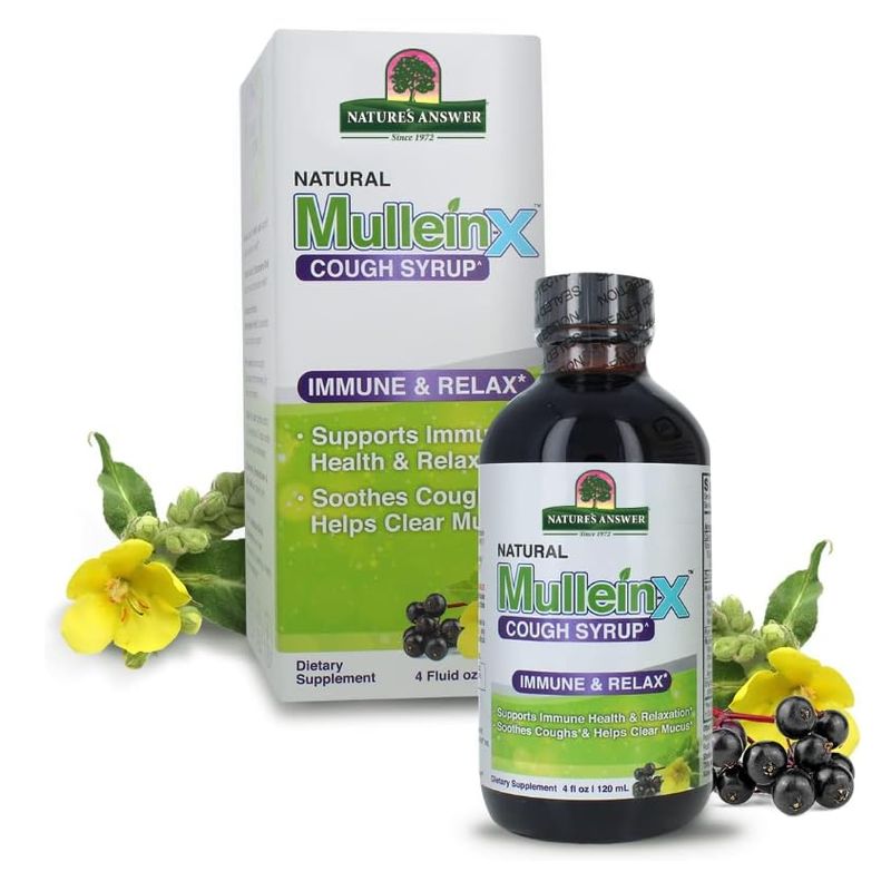 Natural's Answer MulleinX Cough Syrup, 120 ml - EveryMarket