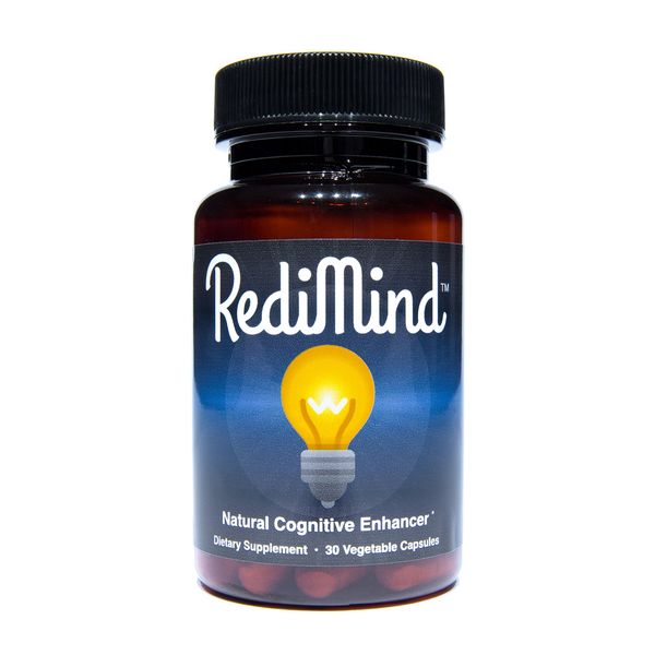 RediMind - Natural Cognitive Enhancement Supplement Capsule - Non-GMO ...