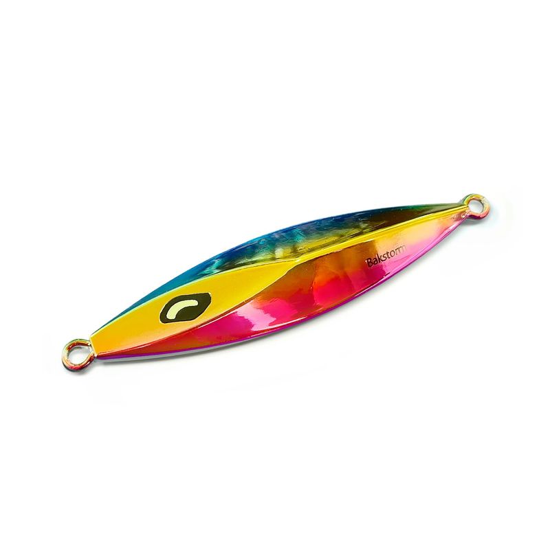 Slow Fall Wing 5.3 oz (150 g) Rainbow Metal Jig Lure Slow Jigging ...