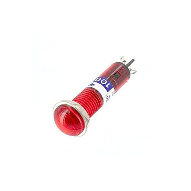 Sato Parts BN-5665-1-R Neon Bracket Convex AC 100V-125V Red - Online Marketplace - EveryMarket