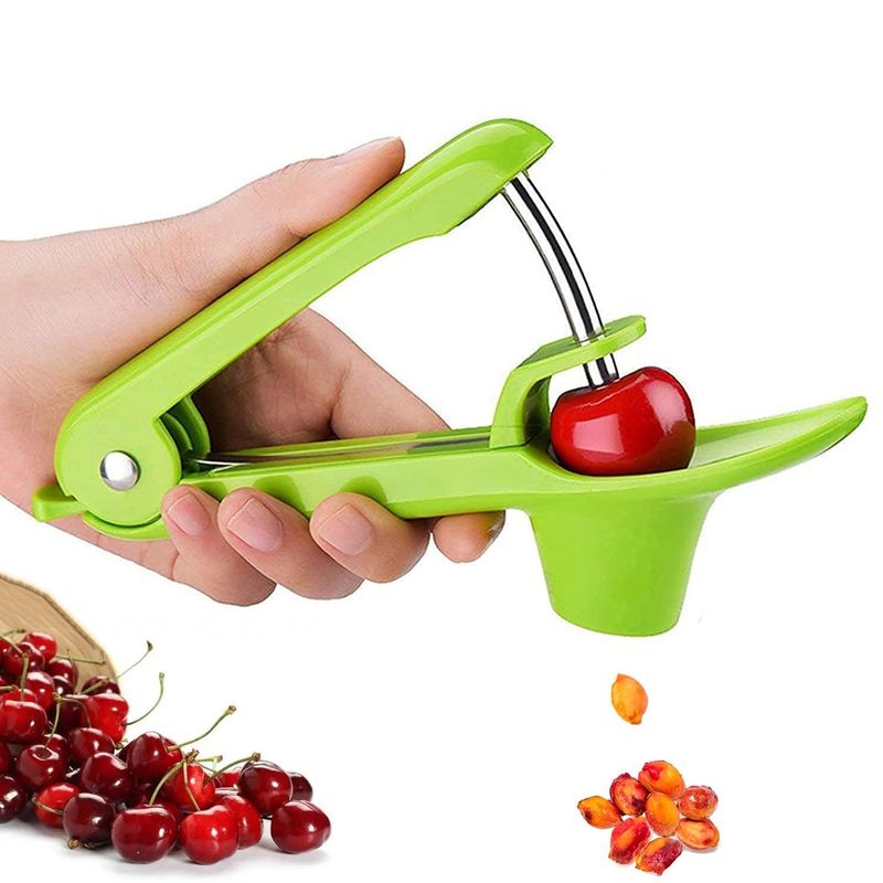Cherry Pitter, Cherry Stoner Remover with Stainless Steel Rod Good ...