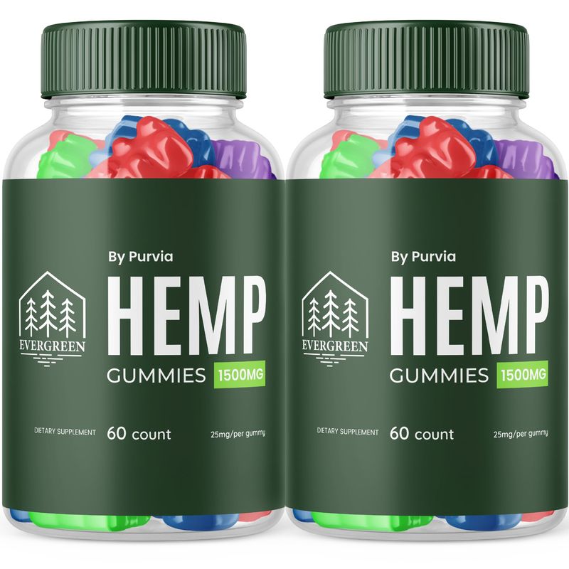 (2 Pack) Evergreen Gummies - Evergreen Gummies with Extra Strength ...