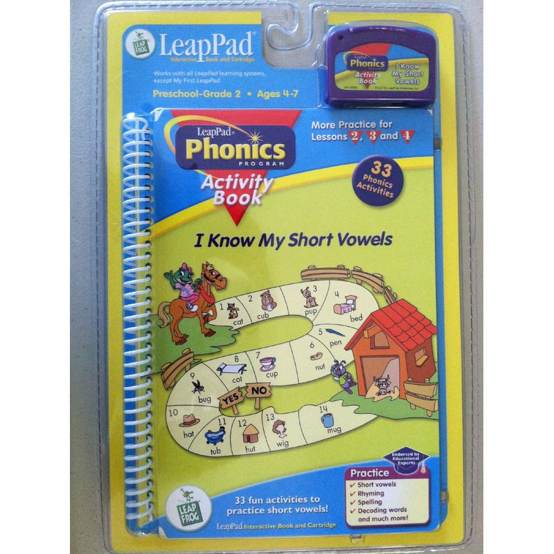 I Know My Short Vowels LeapPad Phonics Book 2 - Online Marketplace ...